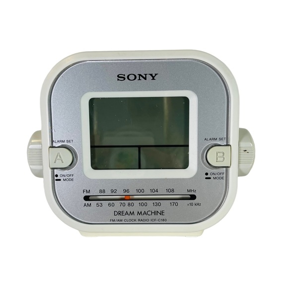 Sony | Other | Sony Dream Machine Clock Radio Icfc8 Dual Alarm Amfm ...